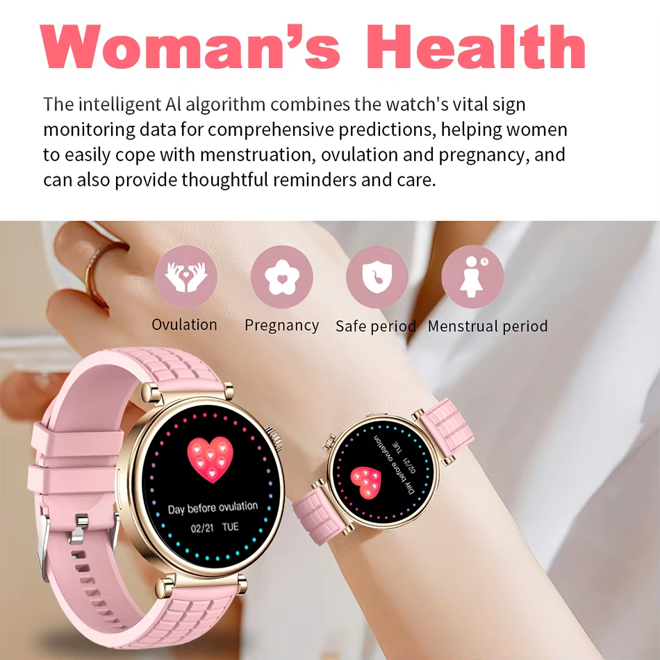Z01 Mini Smartwatch 1.27inch AMOLED Screen 41mm Sports Models Women's ...