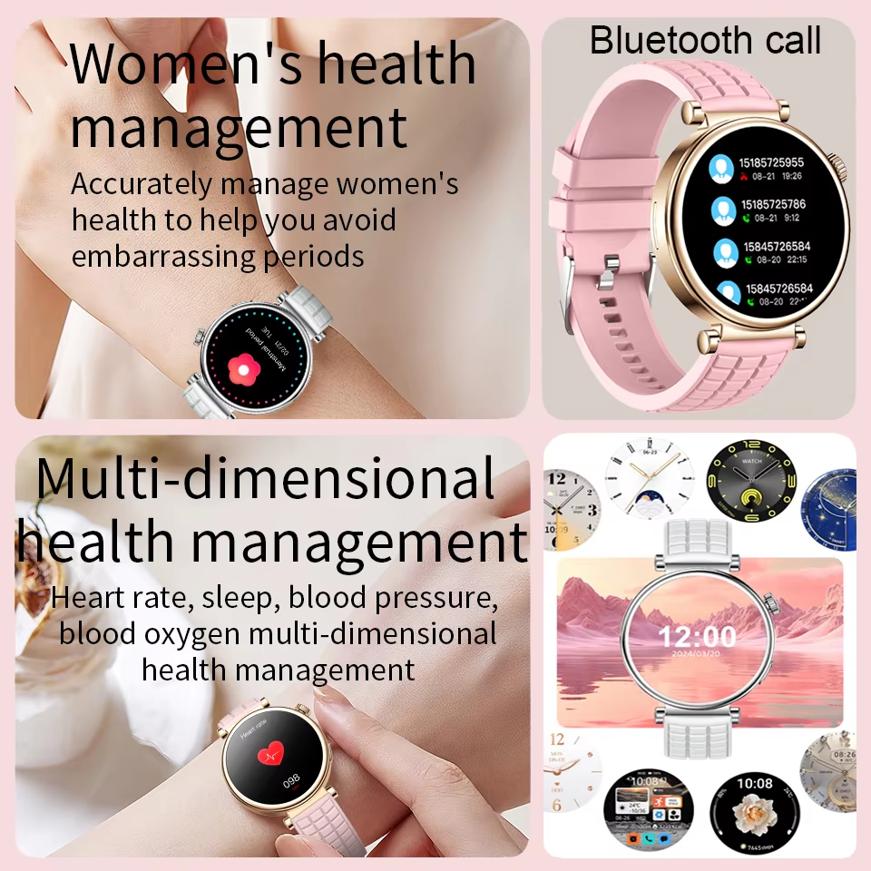 Z01 Mini Smartwatch 1.27inch AMOLED Screen 41mm Sports Models Women's ...