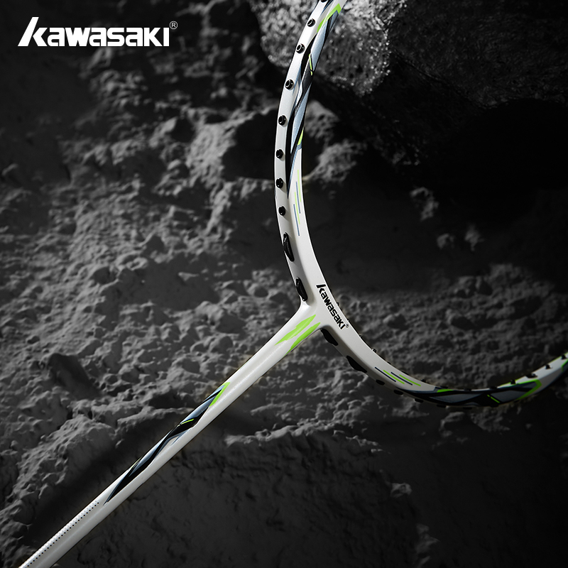 Kawasaki Badminton Racquet MASTER CROSS SPACE 4U 18-35LBS Professional ...
