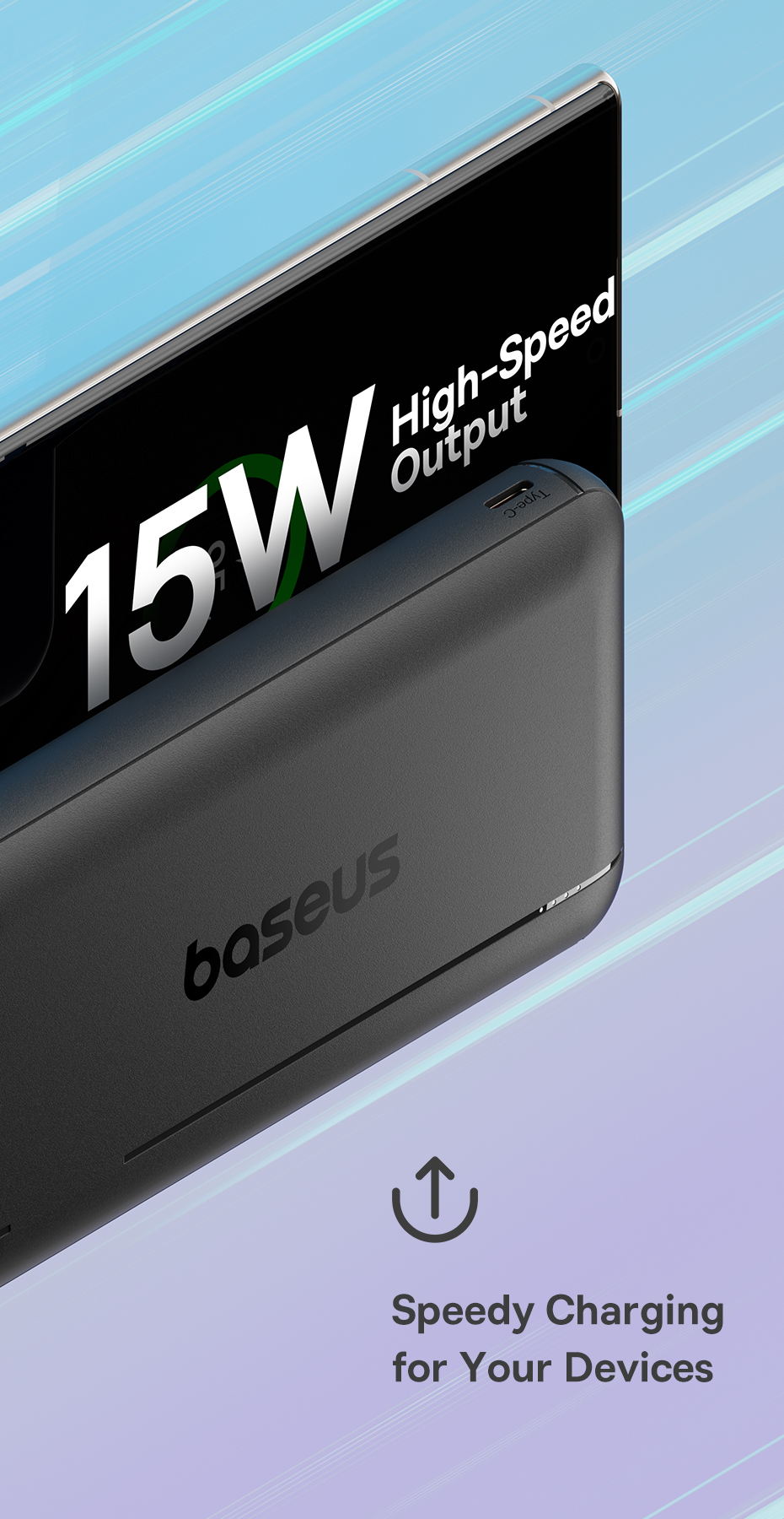Baseus Lipow 20000mah Powerbank For Xiaomi HUAWEI 15W Fast Charging ...