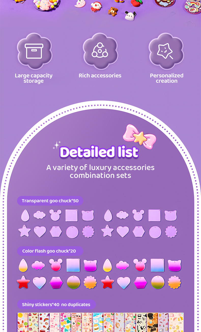 Guka Keychain Set Mainan Kanak Kanak Perempuan Guka Set Box Murah Gila ...