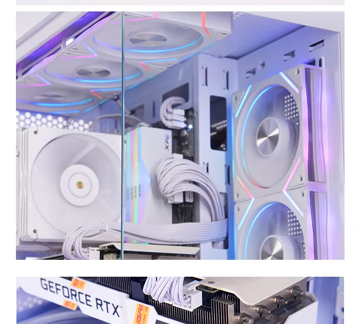 Prism 4RS ARGB synchronous chassis fan desktop computer combination ...