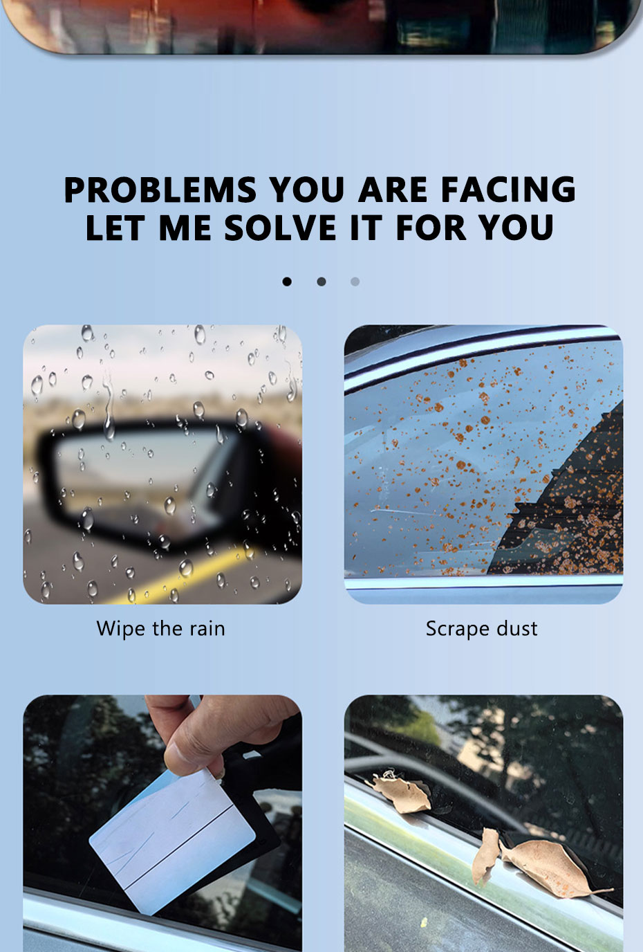 SEAMETAL Car Side Window Wiper Car Window Lift Rubber Seal Strip Auto ...