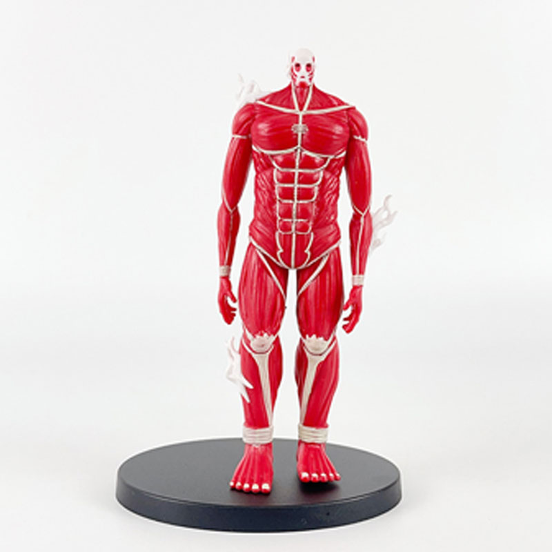 8 Styles Anime Attack On Titan Figures Beast Colossal The Founding ...