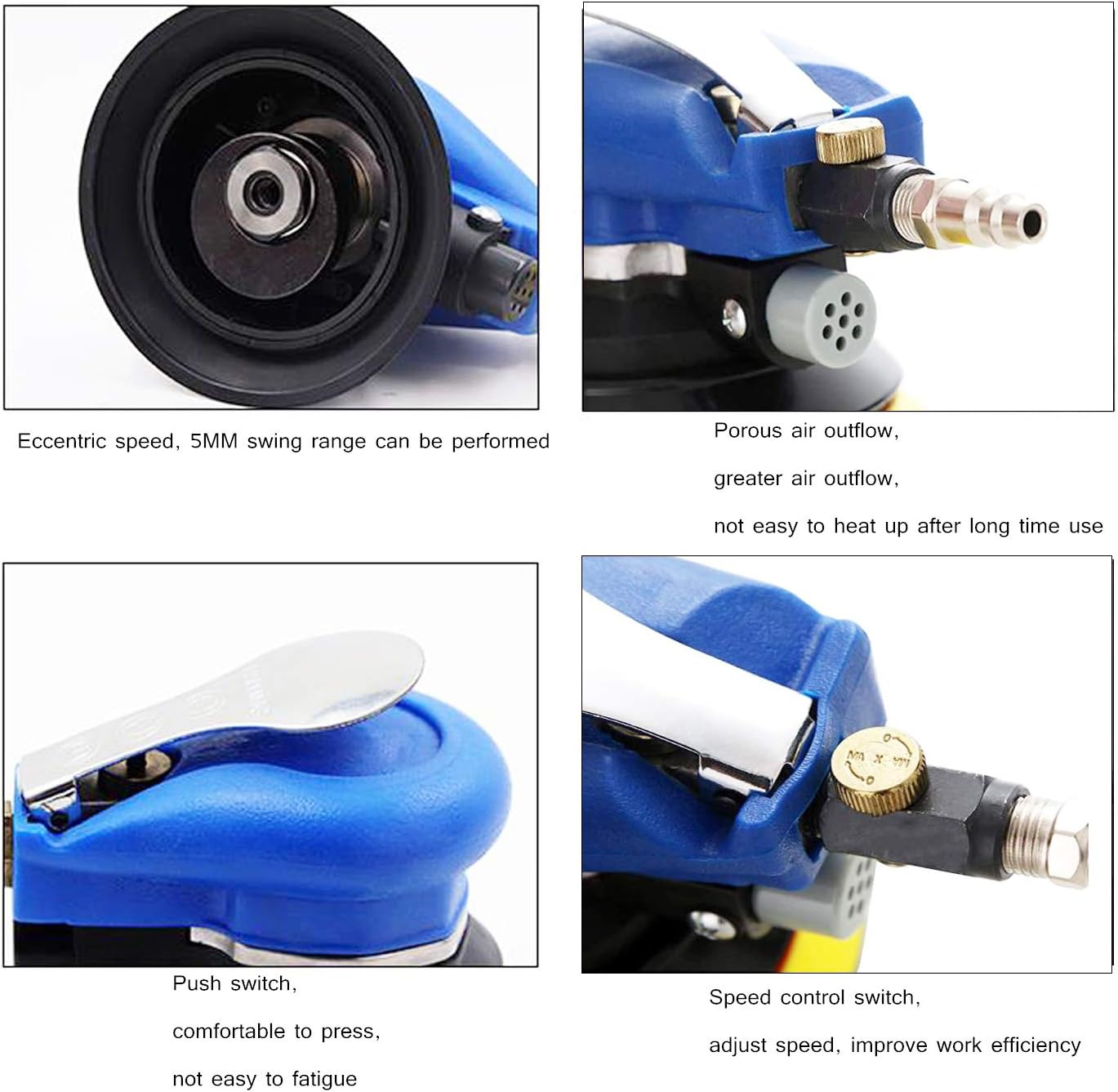 5 "car polishing machine sanding machine woodworking steel polishing ...