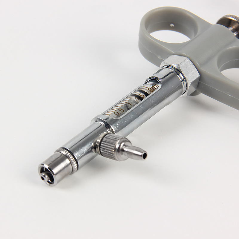 Animal Syringe Metal Continuous Syringe Chicken Vaccine Continuous ...