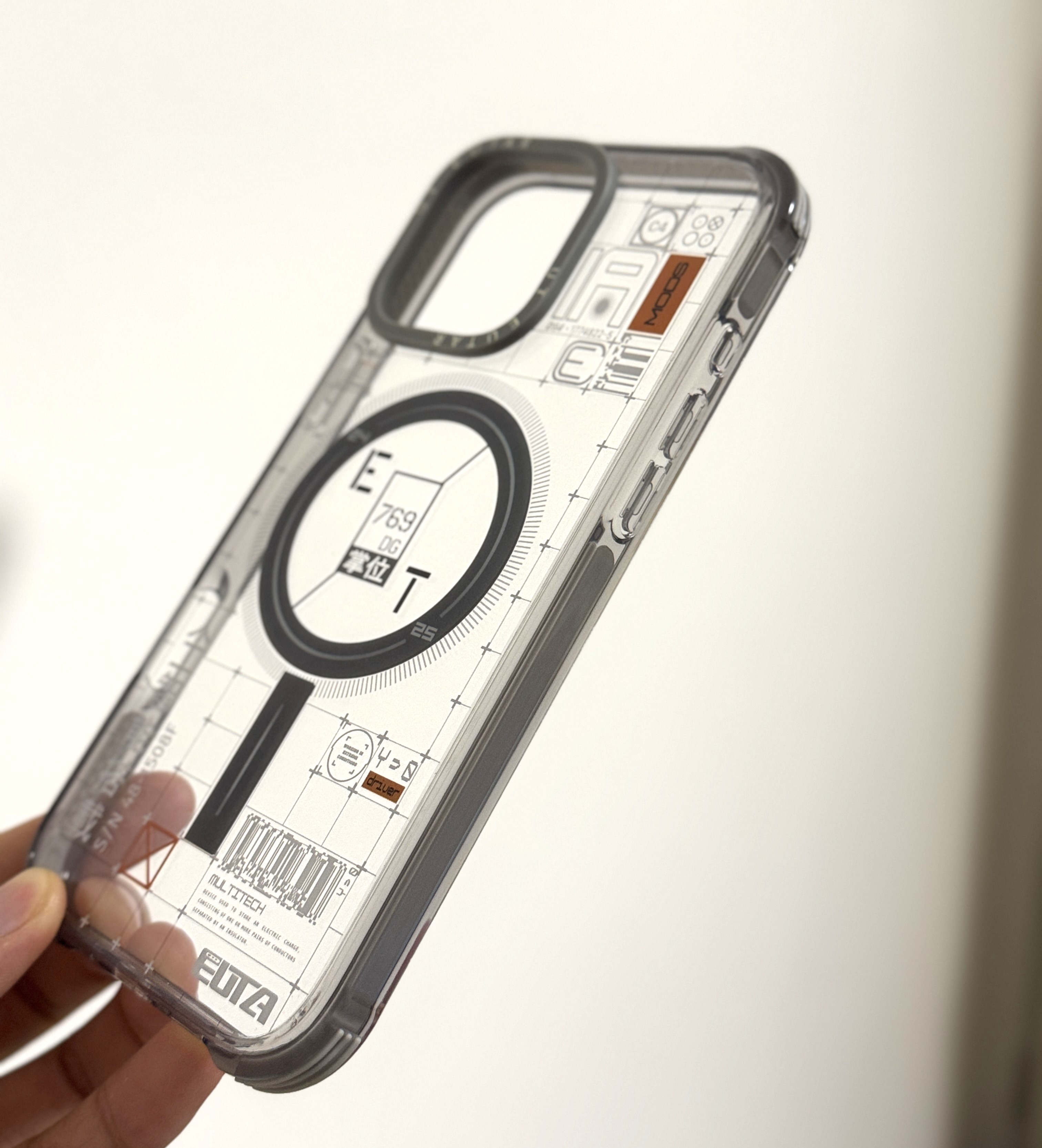 EUTA Transparent Magenetic case for iPhone 16 Pro Max / 16 Pro / 16 ...