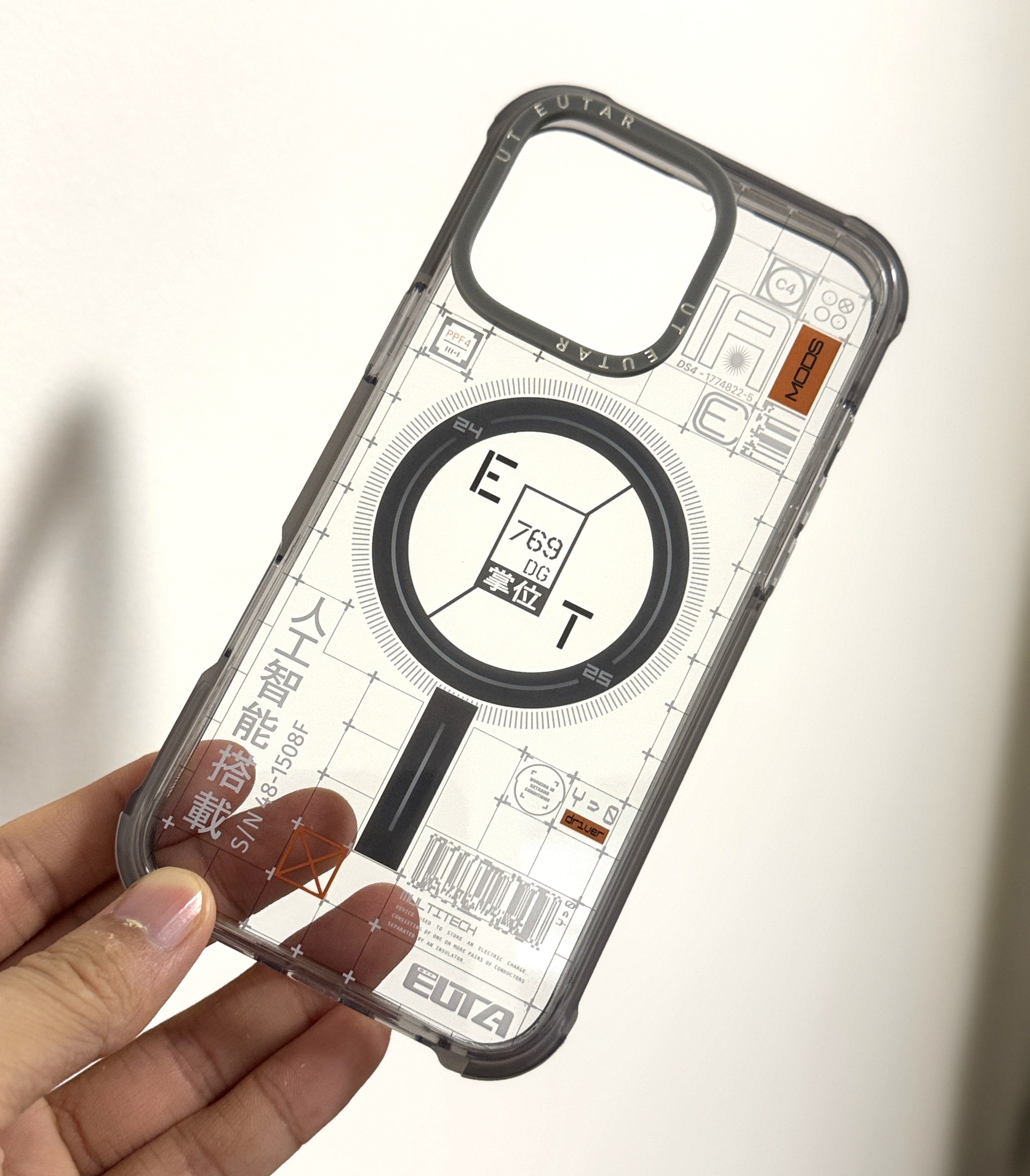 EUTA Transparent Magenetic case for iPhone 16 Pro Max / 16 Pro / 16 ...