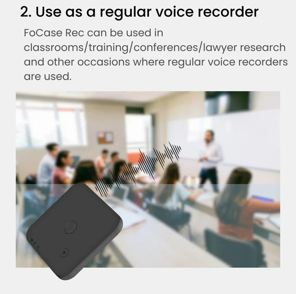 EVEBOT AI Voice Recorder with Speech-to-Text & Summarization, Support ...