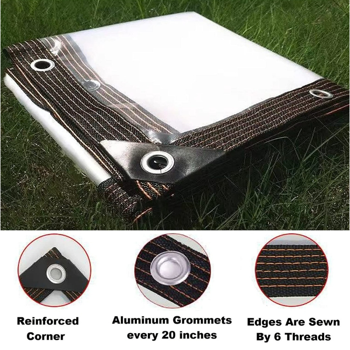 [Ready Stock] Waterproof tarpaulin Transparent rainproof cloth ...