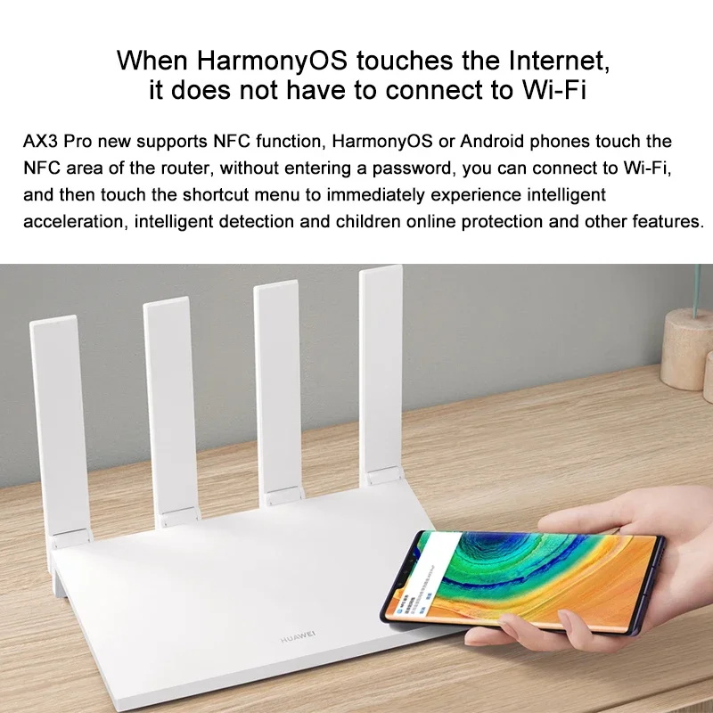 Huawei AX3 Pro new Router Wi-Fi 6+ 3000 Mbps Signal Amplifier Dual-Band ...