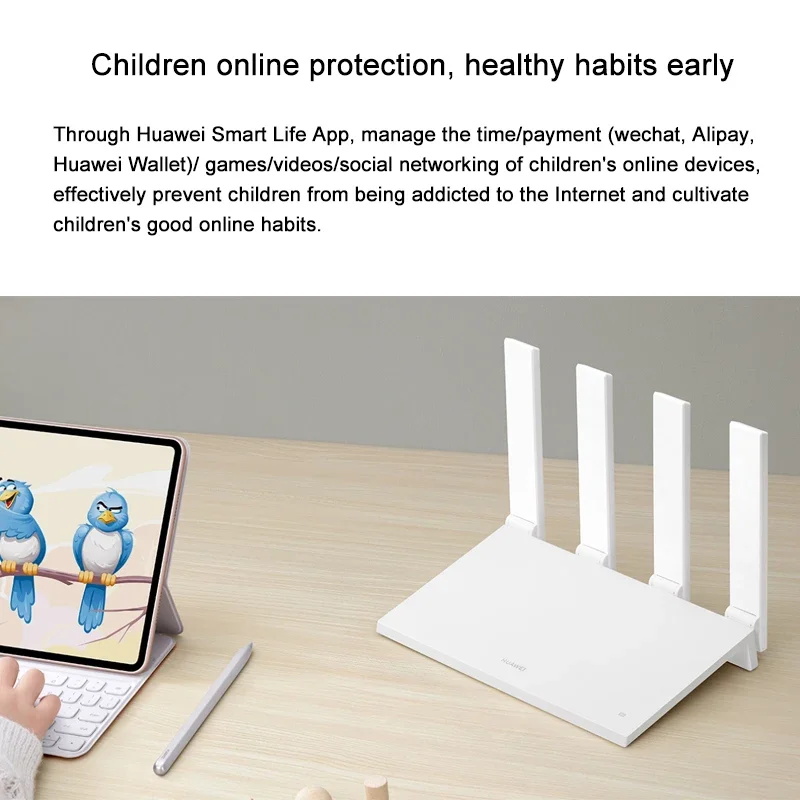 Huawei AX3 Pro new Router Wi-Fi 6+ 3000 Mbps Signal Amplifier Dual-Band ...