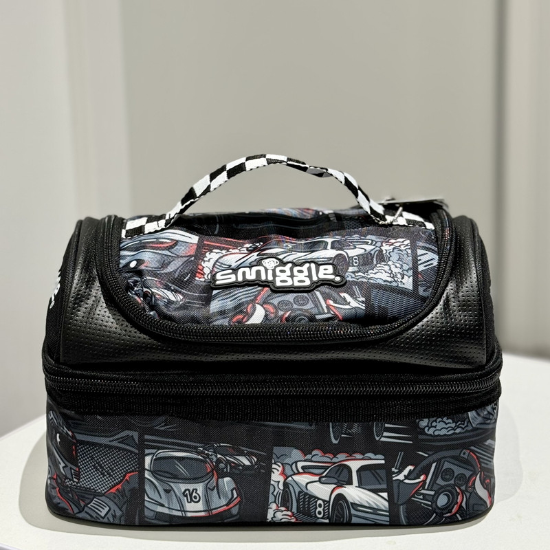 Smiggle Backpack Black game console School bag shark boy bag Limitless ...