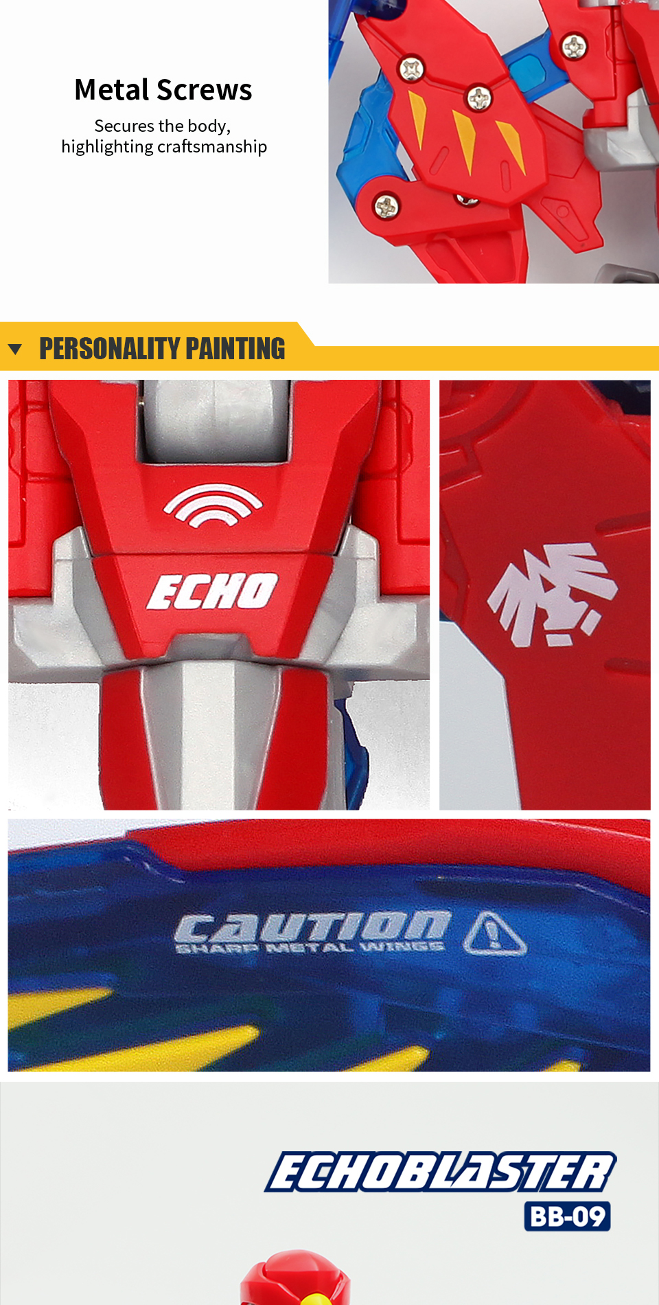 52TOYS BEASTBOX BB-09 ECHOBLASTER Mecha Deformation Action Figure Portable Model | Shopee Malaysia