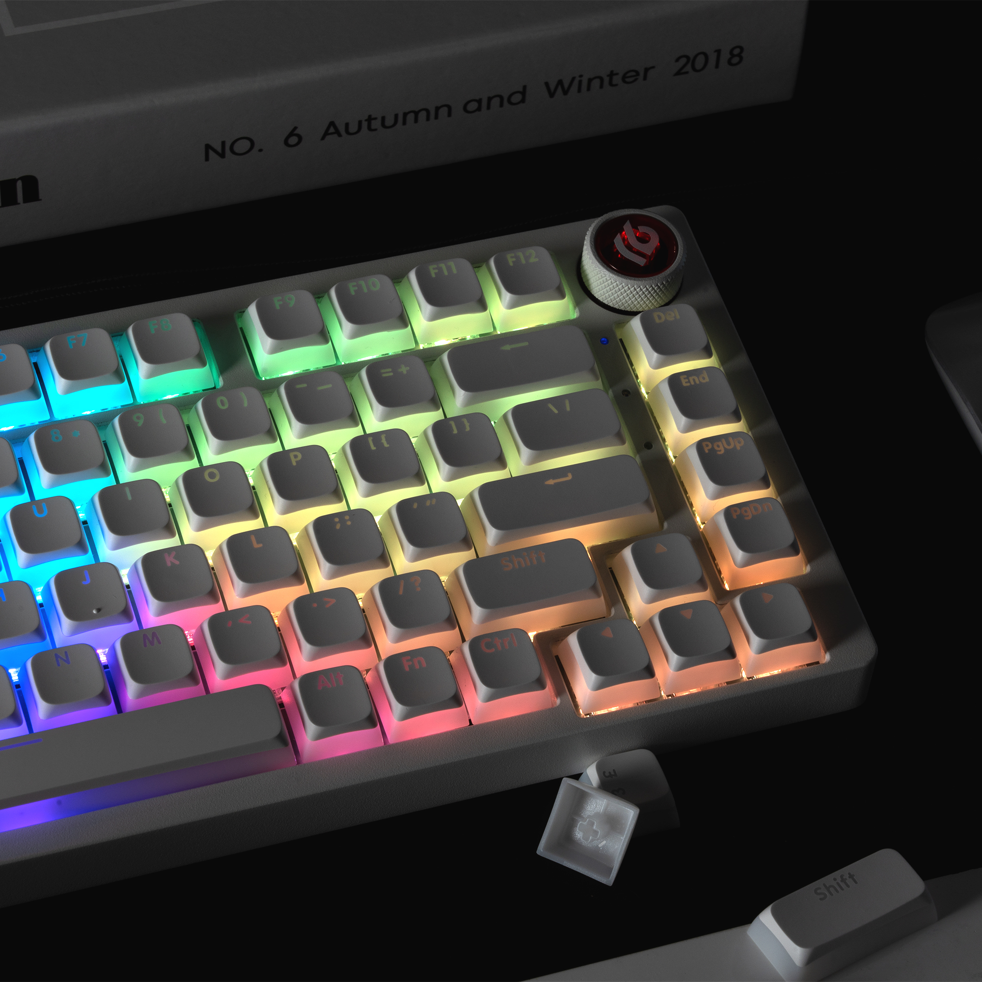 XVX Shine Through White Pudding Keycaps XDA Profile 117 keys | Shopee ...