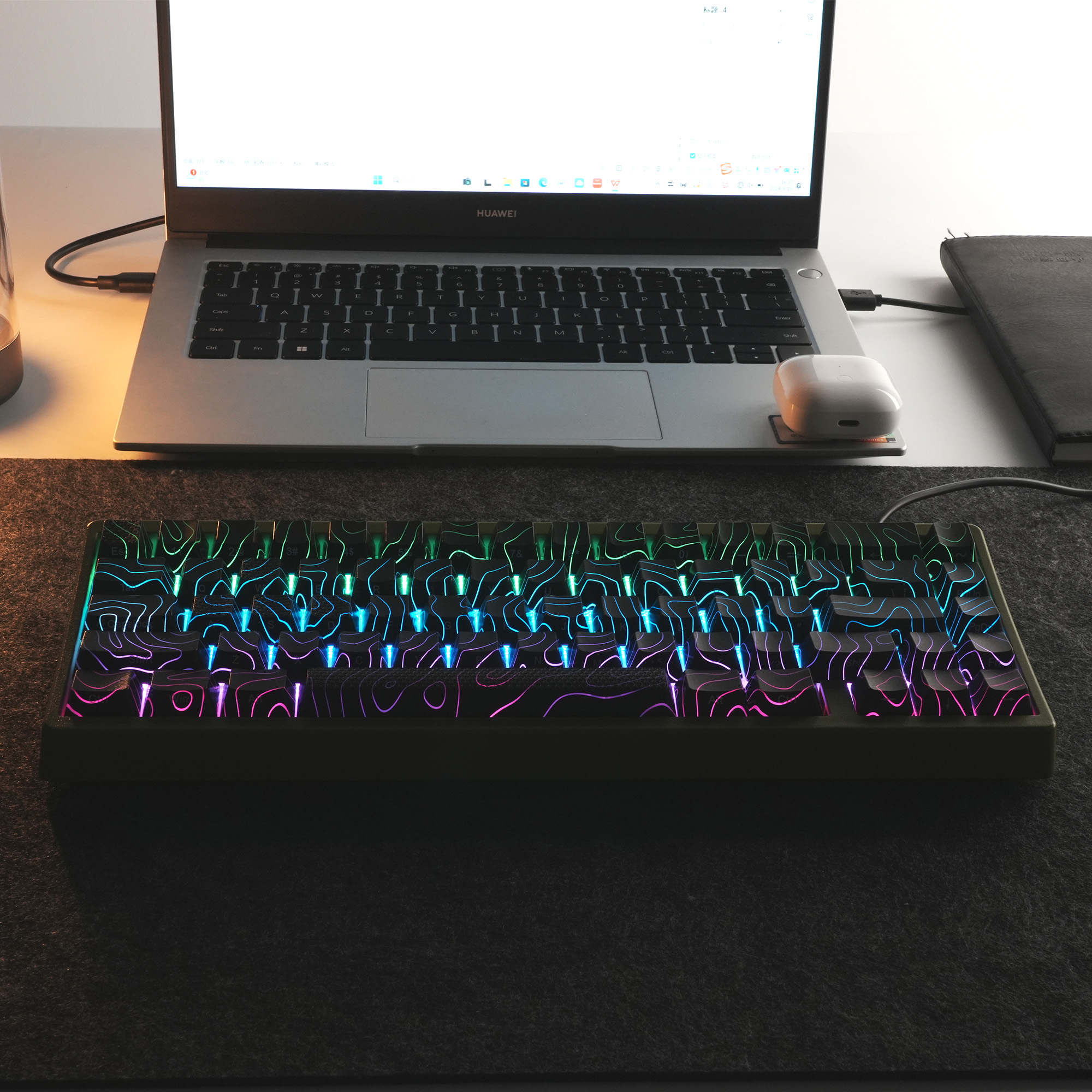 XVX blcak Topographic New Version Pattern Shine-Through OEM Profile IMD ...