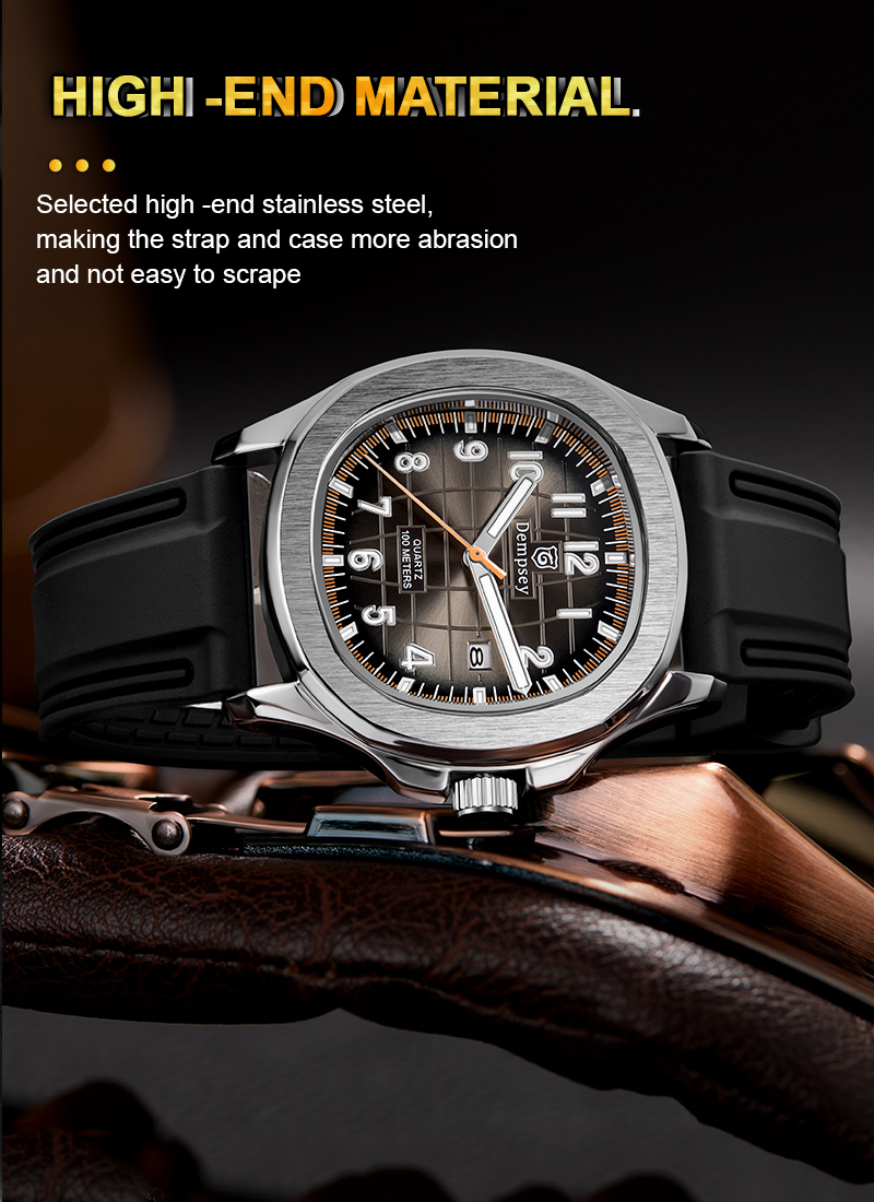 DEMPSEY Jam Tangan Lelaki Automatic Mechanical Watch for Men Original ...