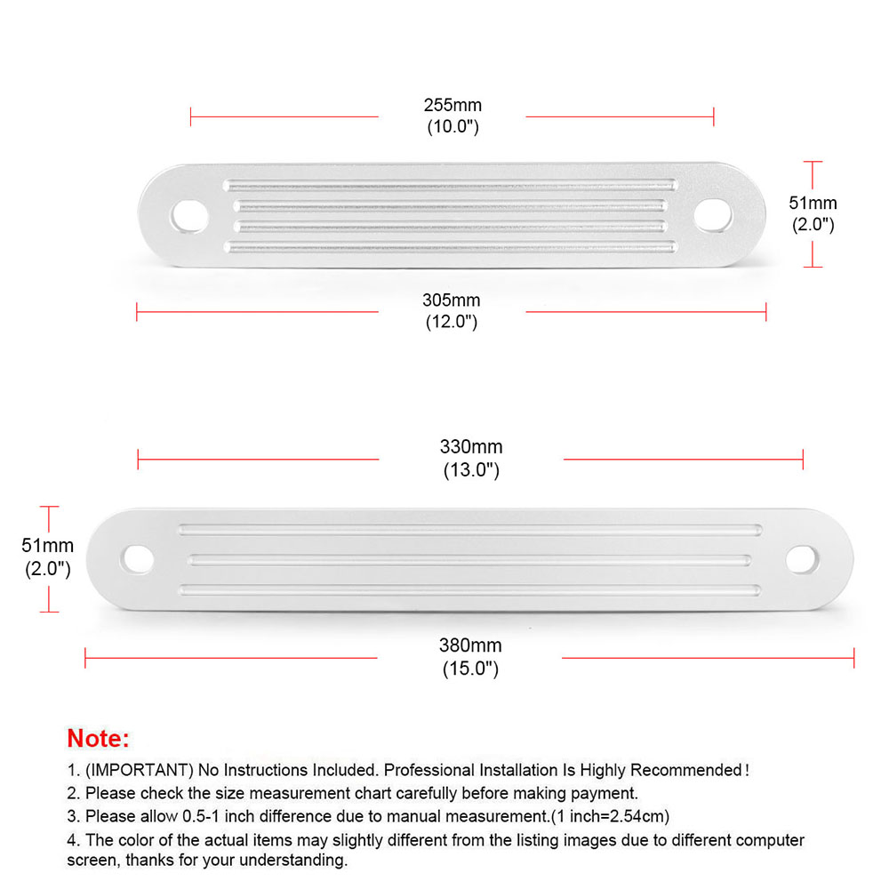 TML TSP-1 & TSP-2DP Marine Transom Support Plate Fits Top Bolt Pattern ...
