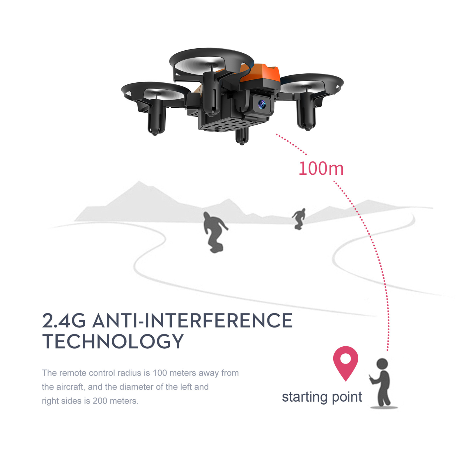 GT1 drone mini remote control aircraft children's gift toys quadcopter ...