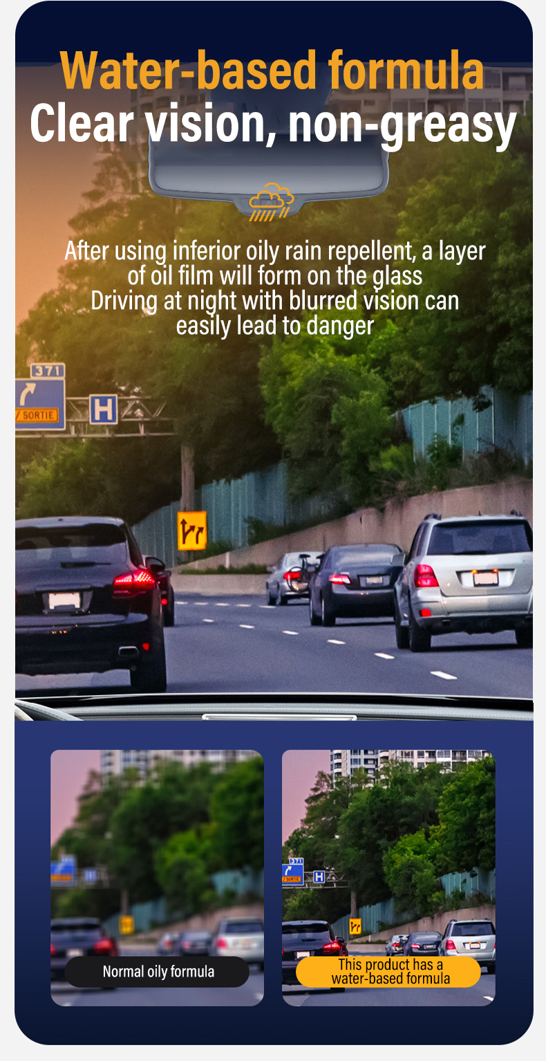 Leave no raindrops for 10 years【Ready Stock】watermark remover car glass ...