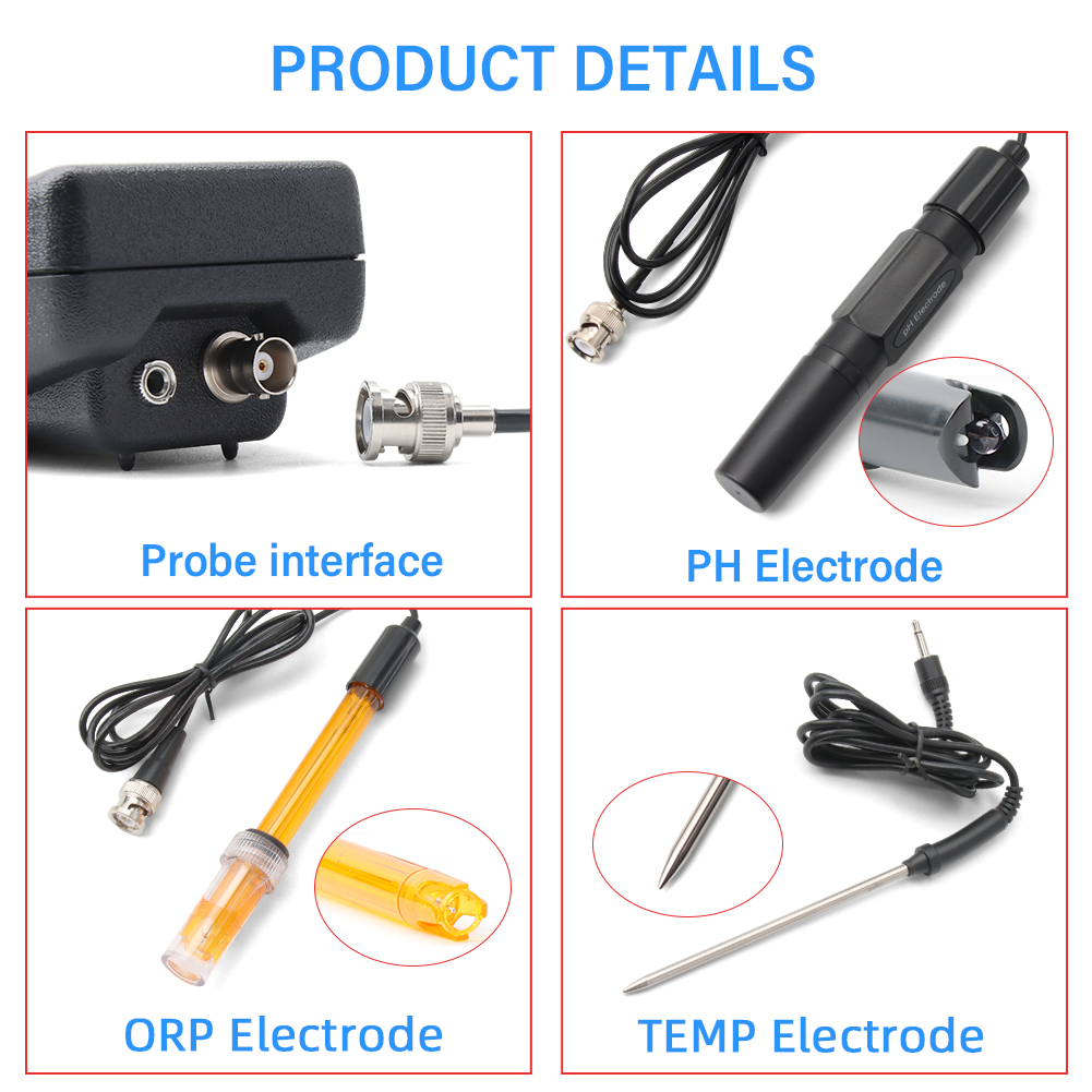 PH8424 Acidity Meter Water Quality PH meter, ORP Oxidation-reduction ...