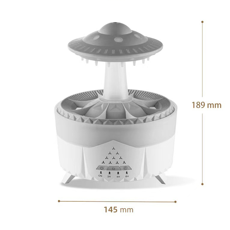 New UFO Night Light Humidifier with Remote Control Silent Safety ...