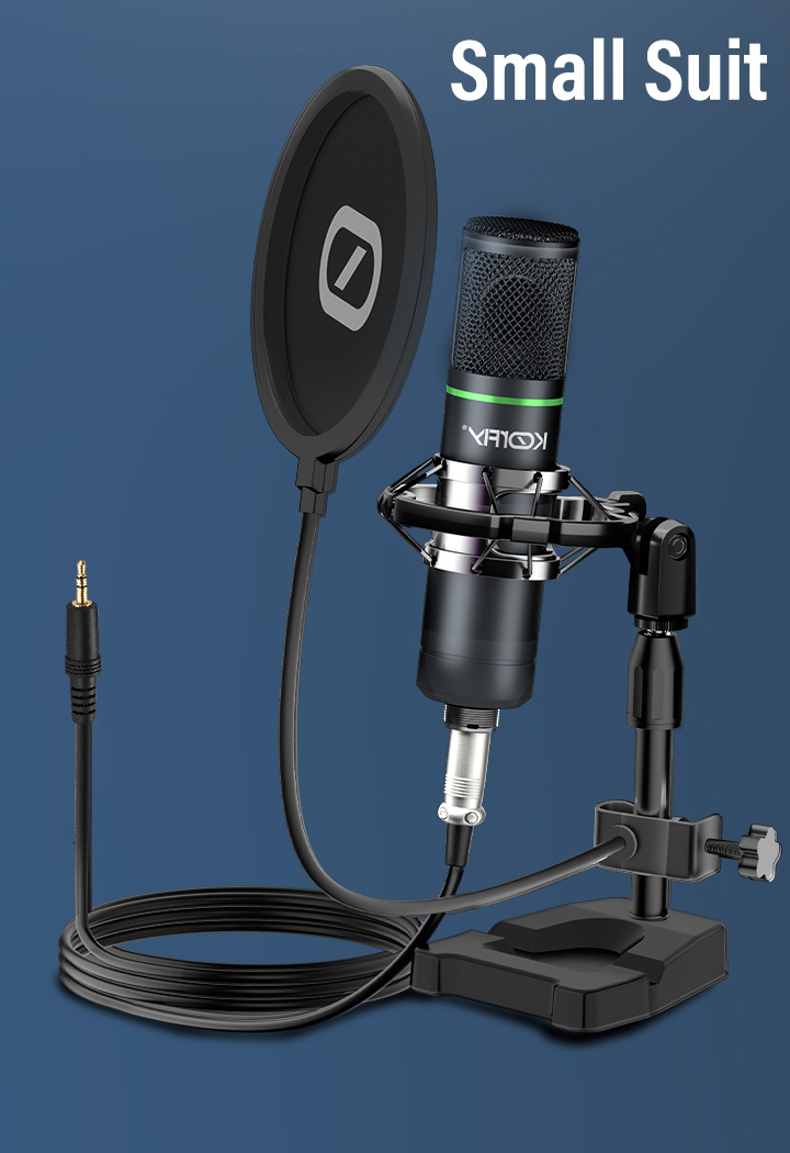 Koorfly F22 U87 Pro ZX320 Capacitance Microphone Nyanyian profesional ...