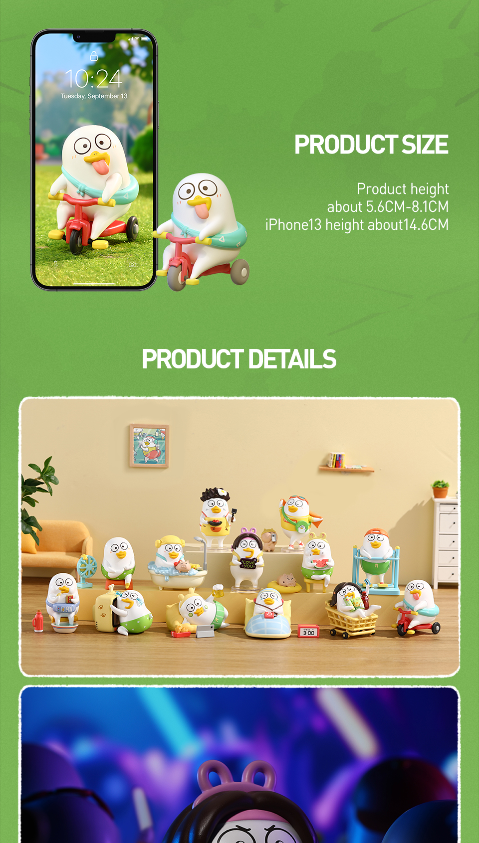 POP MART Duckyo's Leisure Life Series Figures Blind Box Action Toys ...