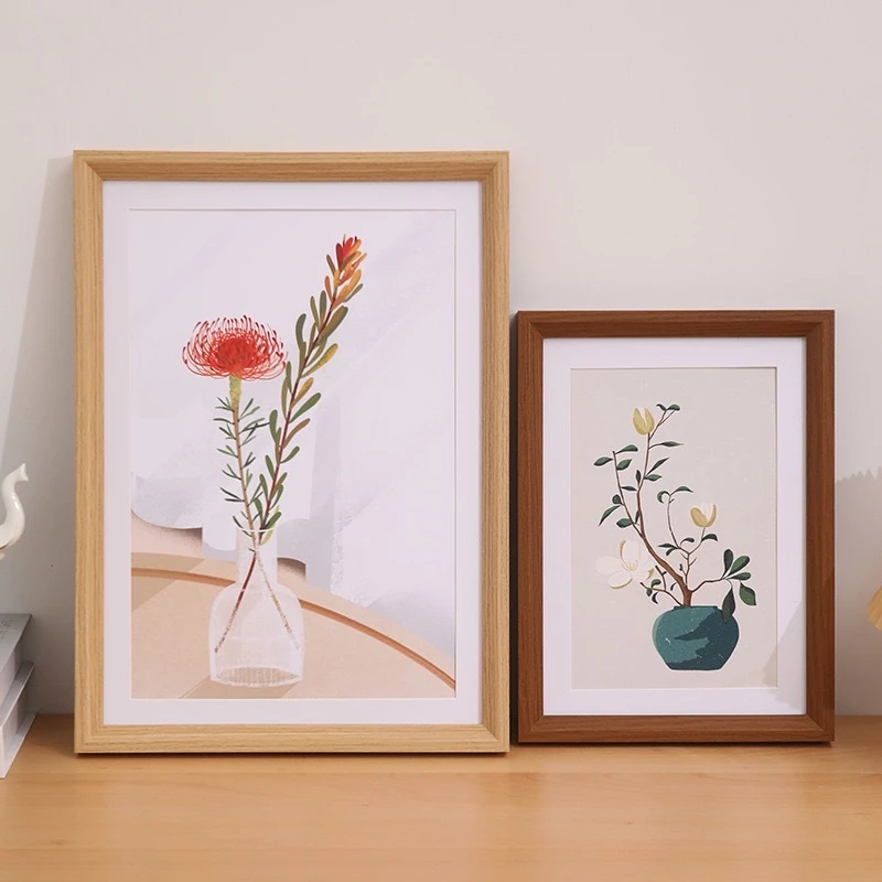 Wooden Picture Frame Photo Frame Gambar Wall Decoration Gift Premium ...