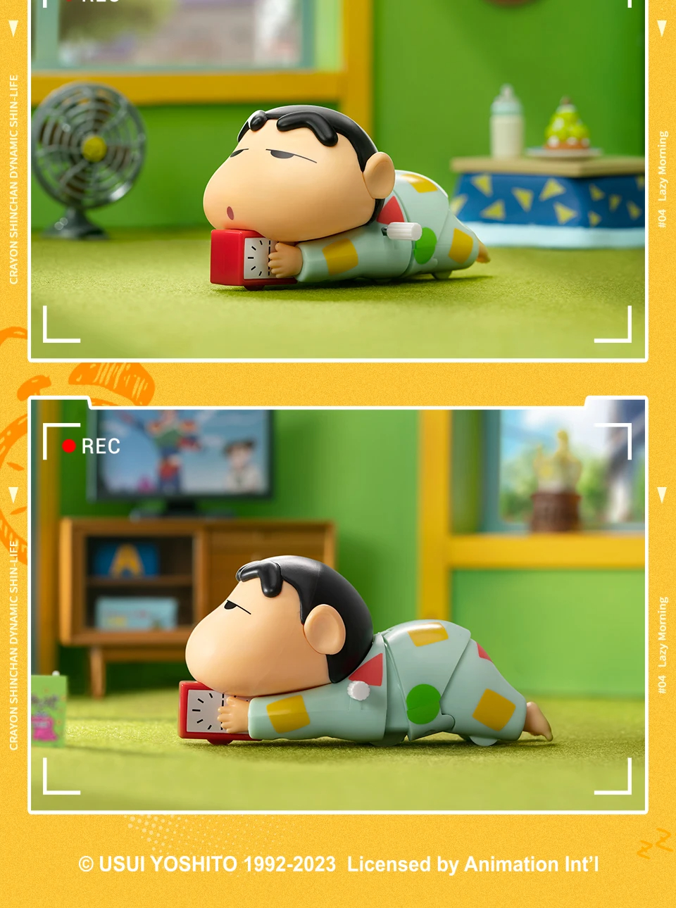 🔥2Day Delivery🔥 5PCS Crayon Shin-chan Dynamic New Life Series Doll ...