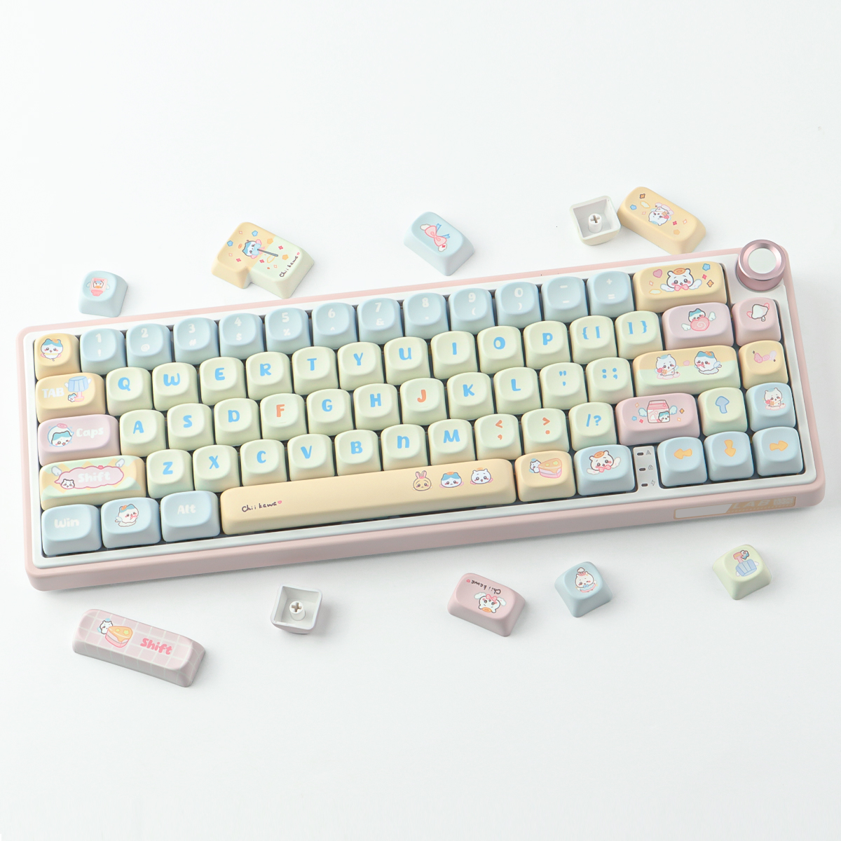 Angel Doujin keycaps 129 Keys keycaps MOA Profile DYE-SUB Personalized ...