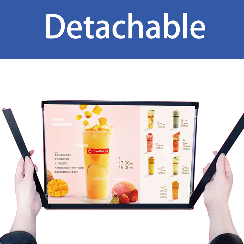 LED Menu Board/LED Cafe Menu Board/Countertop Wall Mount LED Menu Board ...