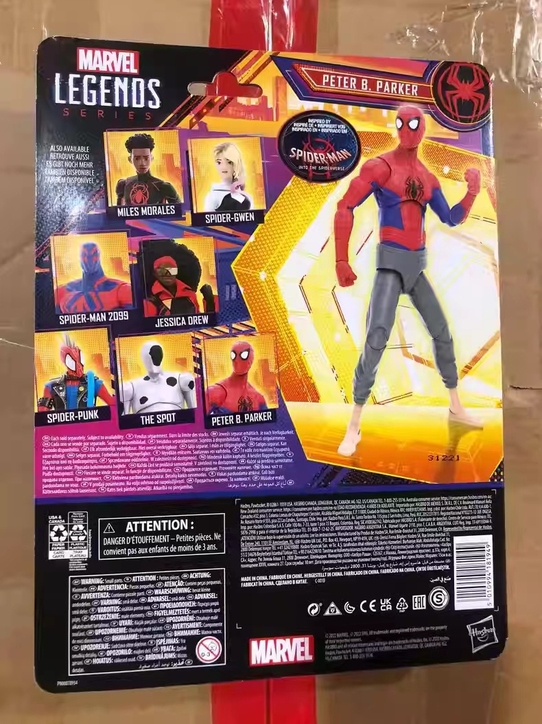 Spider-man Marvel Legends Series Across The Spider-verse Peter B Parker 