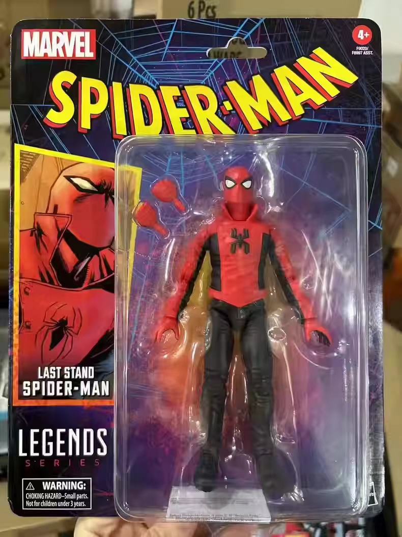 MARVEL Legends Series Last Stand Spider-Man, Comics Collectible 6-Inch ...