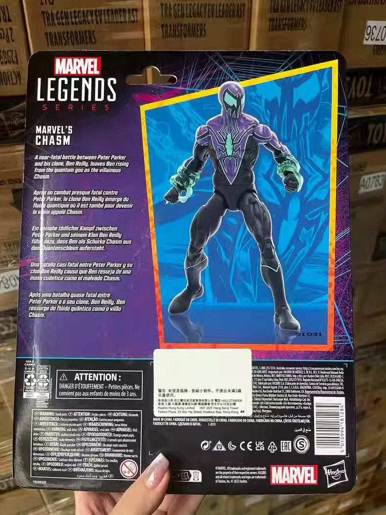 Marvel Legends Series Chasm, Spider-Man Collectible 6 Inch Action ...