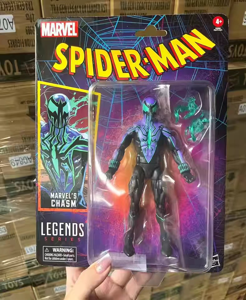 Marvel Legends Series Chasm, Spider-Man Collectible 6 Inch Action ...