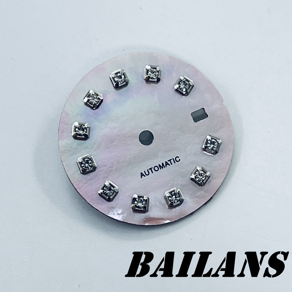 NH05 20.5mm Silver Gold Rose Gold Watch Dial Diamond Index for NH05 ...