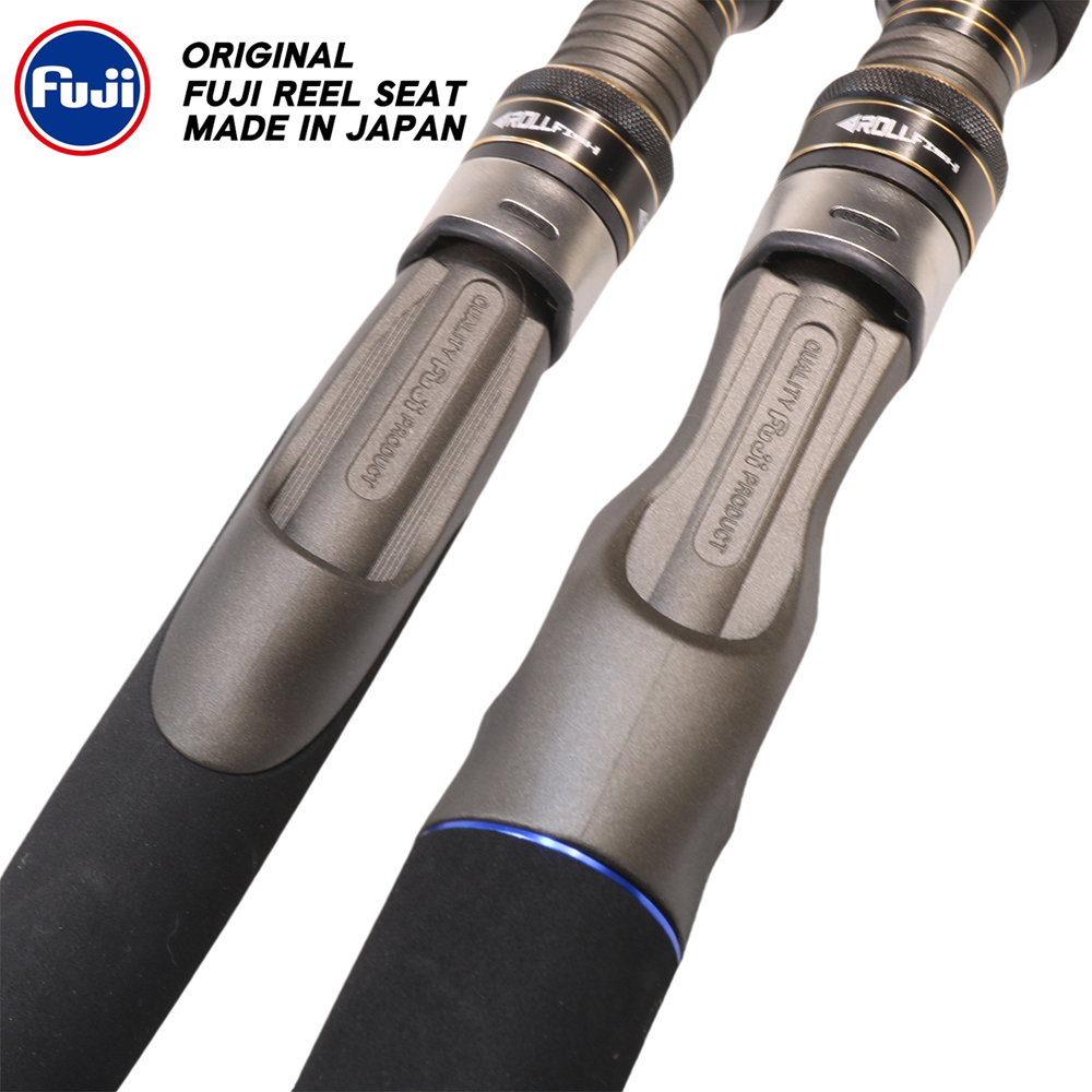 10KG FUJI Jigging Rod Saltwater Fishing Rod 1.68M/1.8M/1.98M Fast/Slow ...