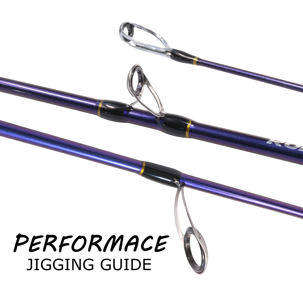 10KG FUJI Jigging Rod Saltwater Fishing Rod 1.68M/1.8M/1.98M Fast/Slow ...