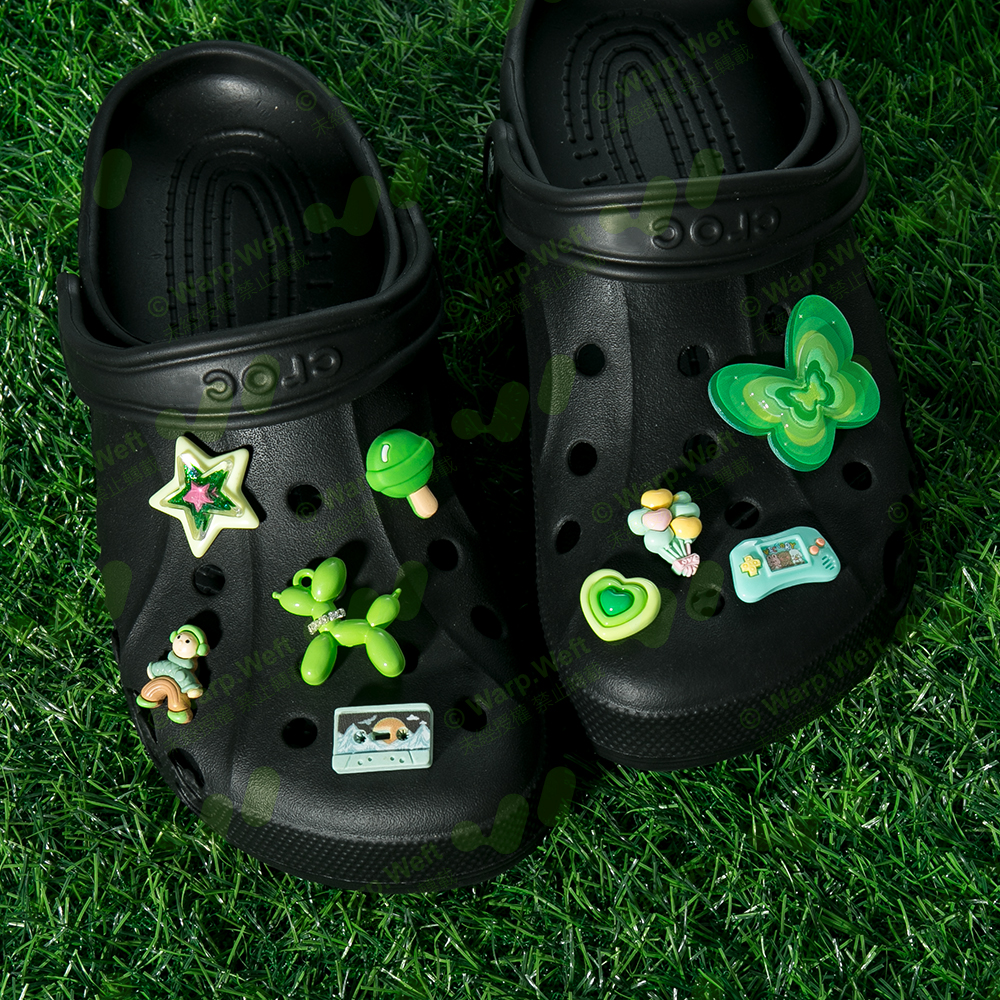 Multi-piece set Sandal Pin Buckle Shoe Charms, Cute 3D Jibbitz Set for ...