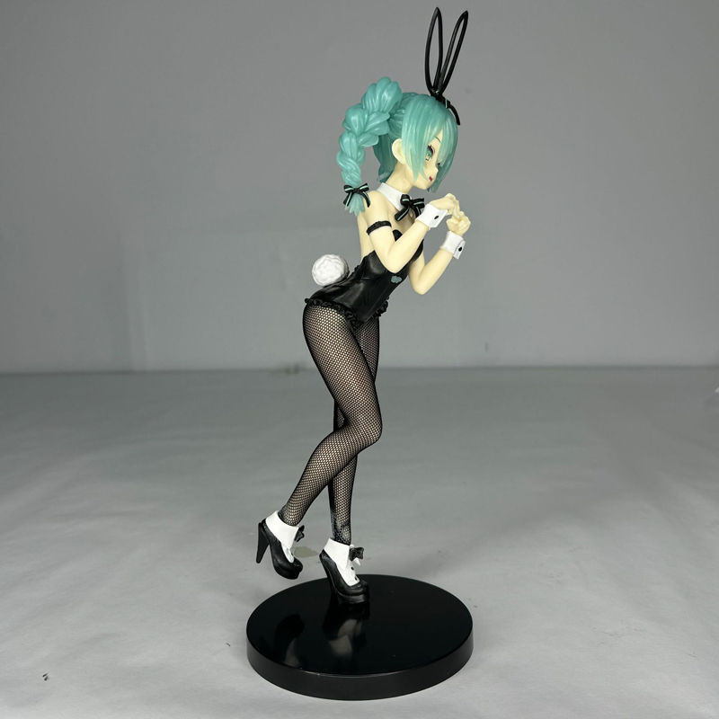 28cm Anime Hatsune Miku Bunny Girl Figure Anime Peripheral Collectible ...