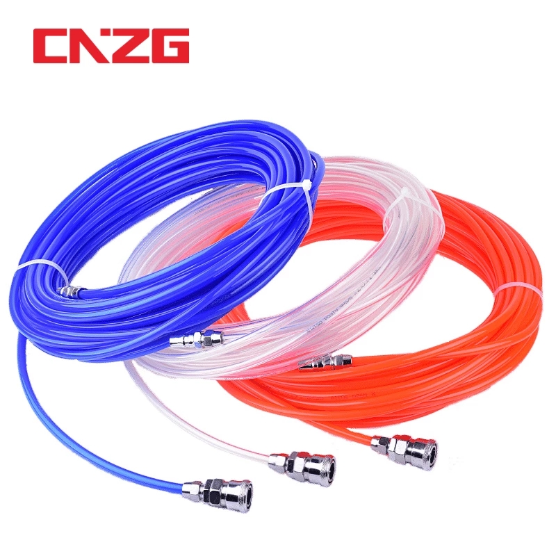 Air Compressor Plastic Hose Tube With Connector PP20 SP20 8*5mm OD 8MM ...