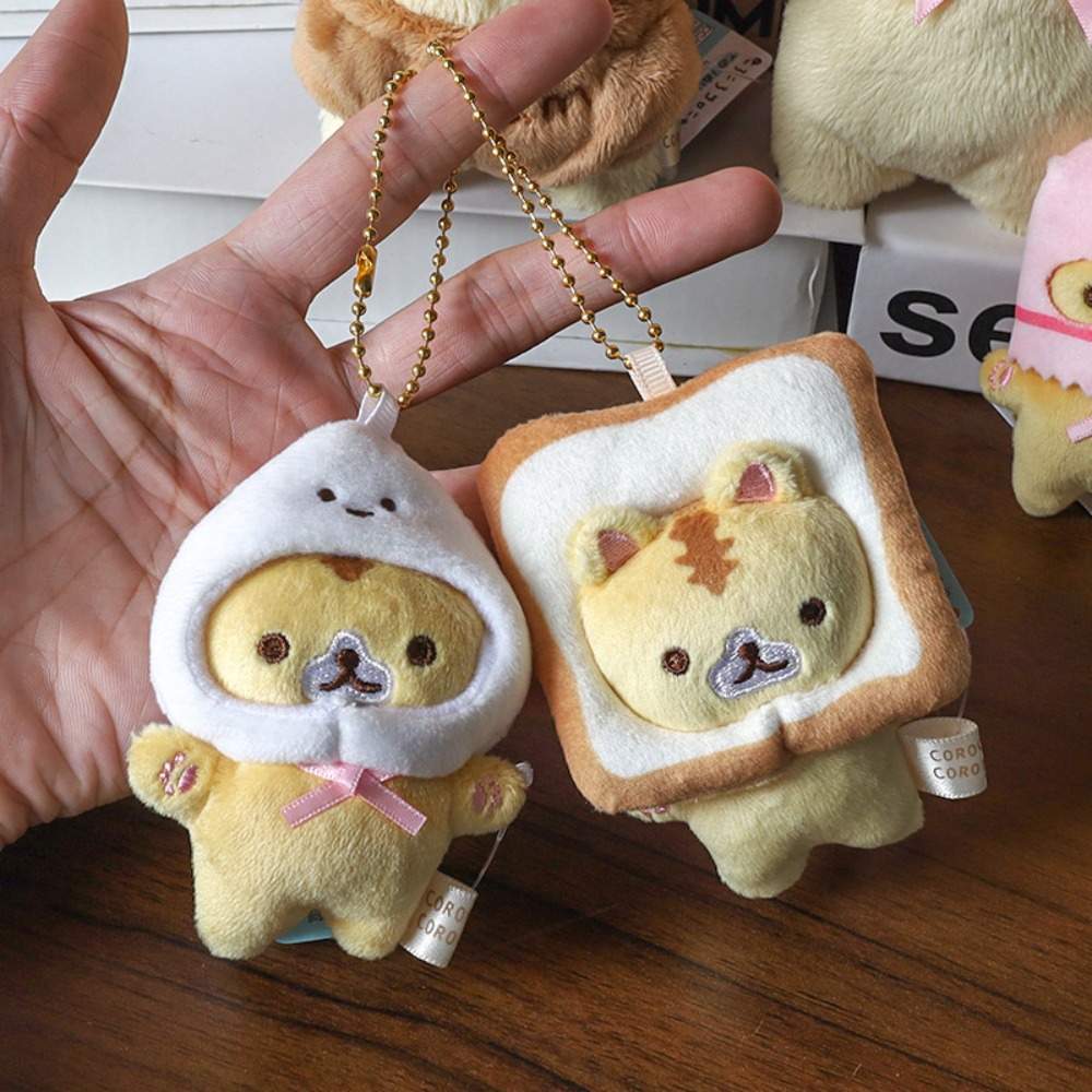 AOPHEKM Plush Toys Keyrings, Cute Soft Stuffed Doll Keyrings, Kawaii Multipurpose Portable ...