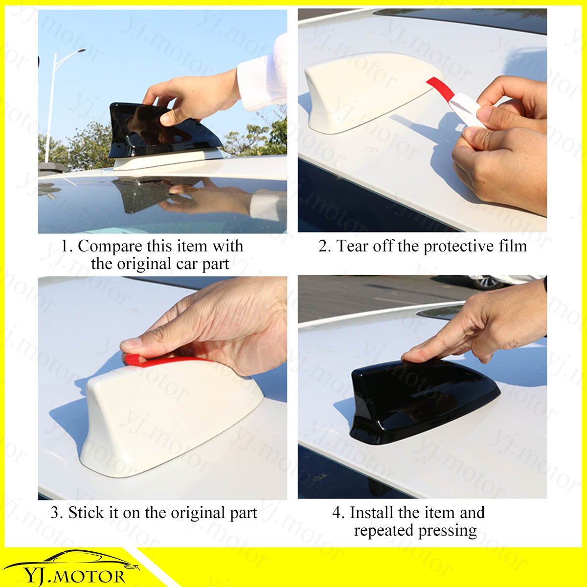For Honda CRV HRV Shark Fin Antenna Cover HR-V CR-V Antenna Decoration ...