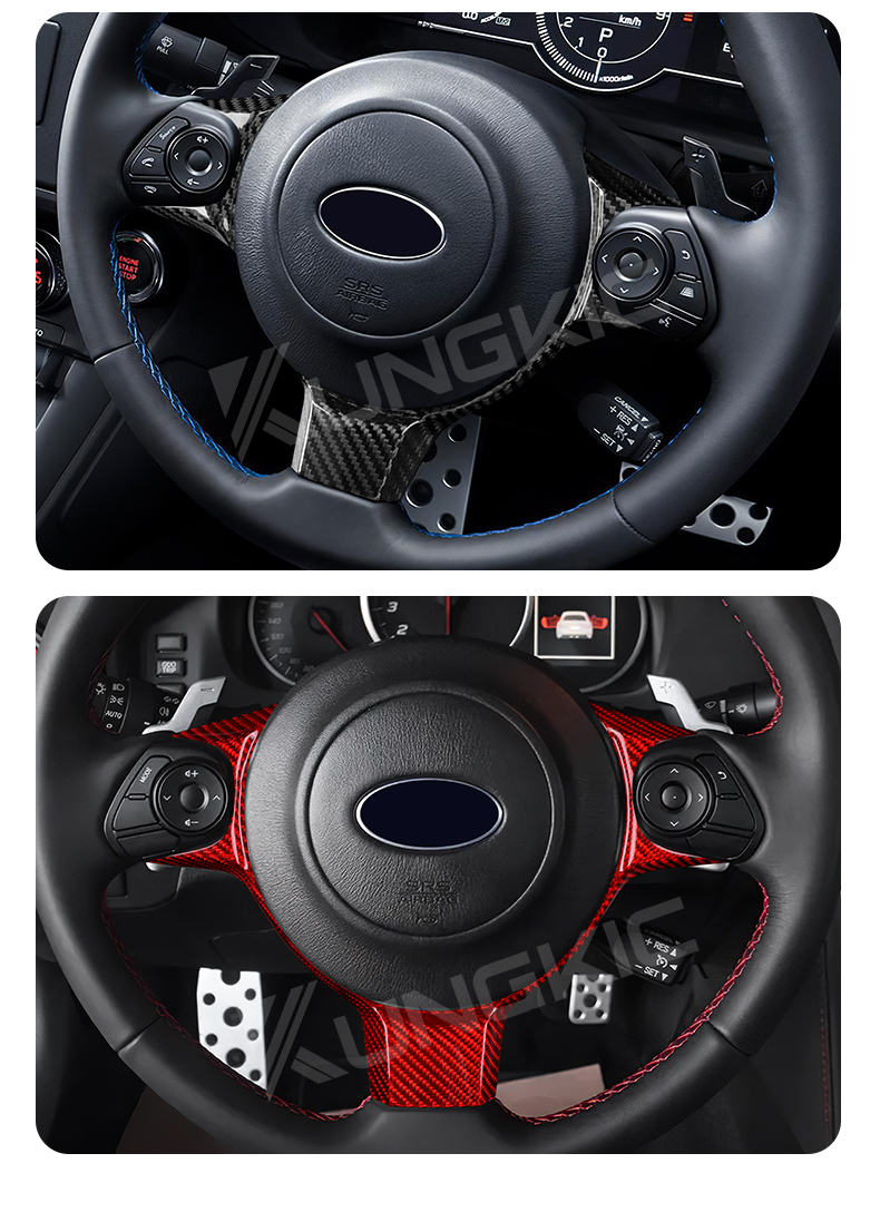 KUNGKIC Real Carbon Fiber For Subaru BRZ Toyota GR86 GT86 Steering ...