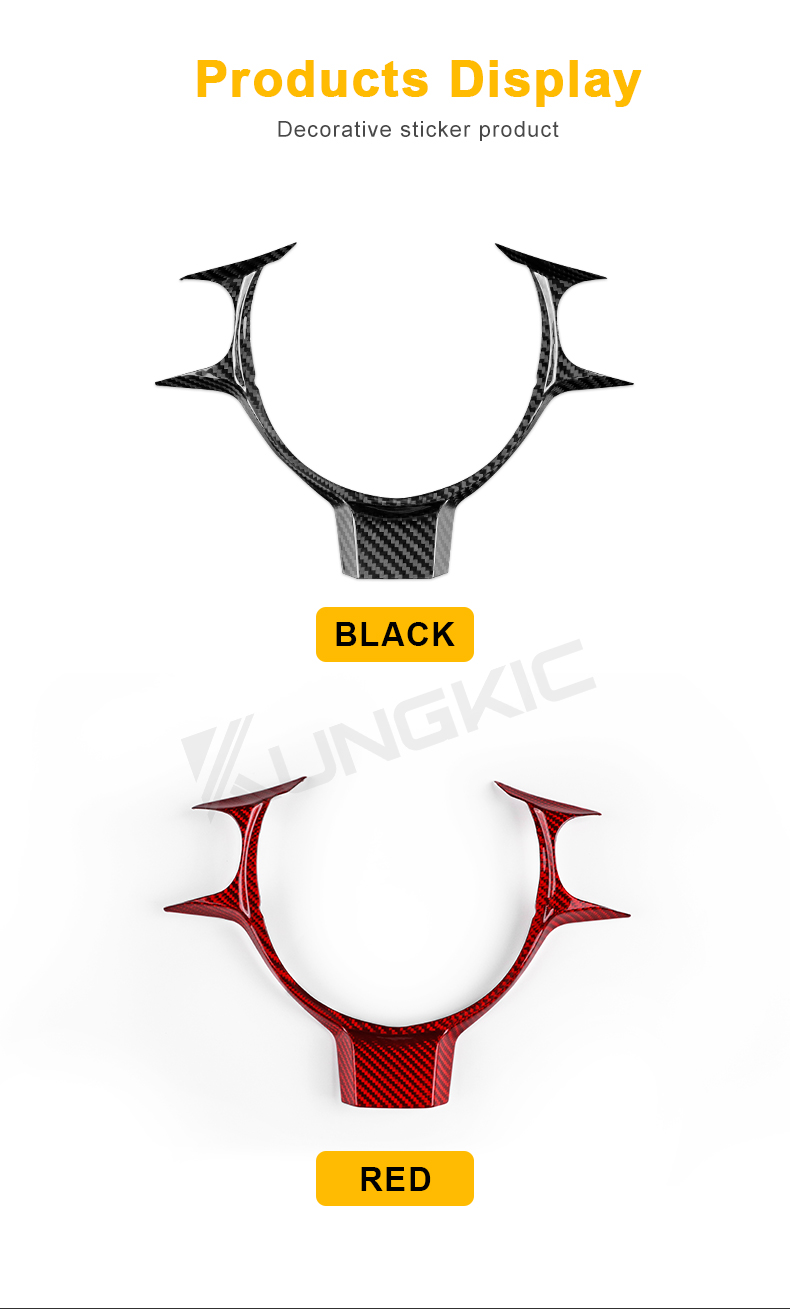 KUNGKIC Real Carbon Fiber For Subaru BRZ Toyota GR86 GT86 Steering ...