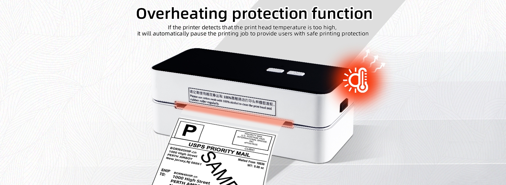 Vretti D11 Thermal Label Printer Barcode Shipping Printer Label Sticker ...
