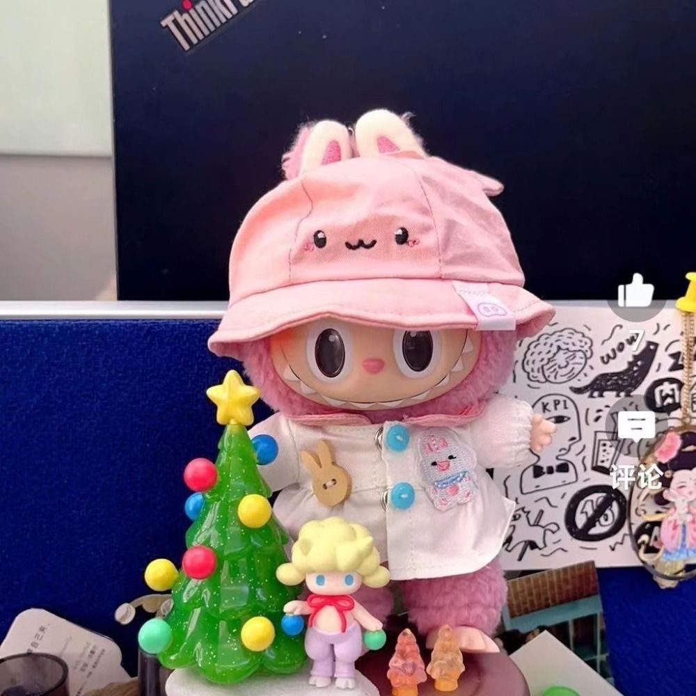 AOPHEKM Labubu Dolls Clothes, Cotton 17cm Doll Shirt, Fashion Multi ...