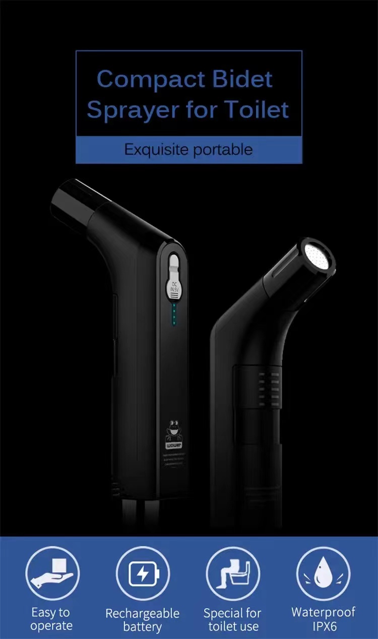 UUclean Automatic Portable Electric Bidet Fits Any Bottles for Personal ...