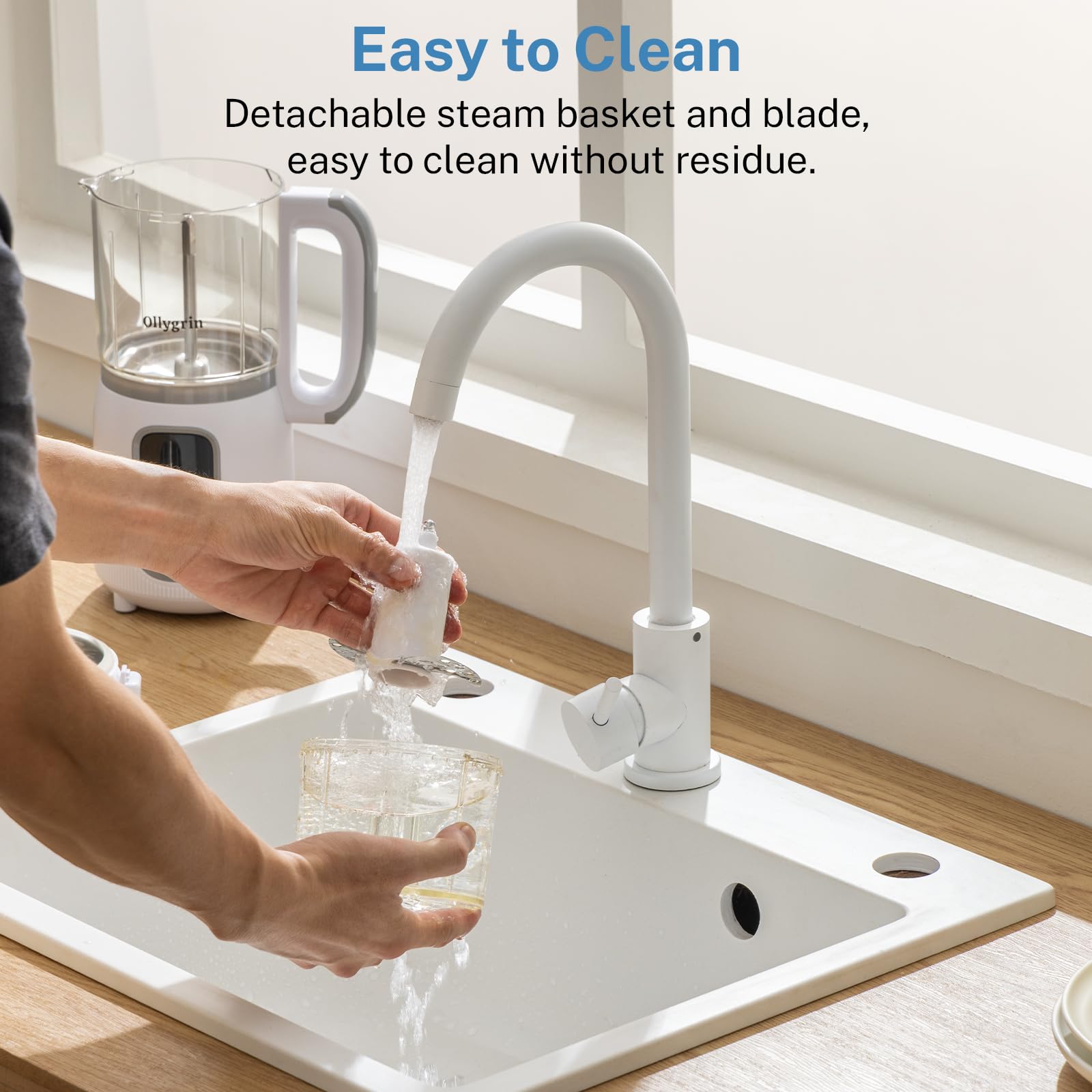 Baby Food Maker Steamer and Blender Baby Food Processor Puree Machine ...